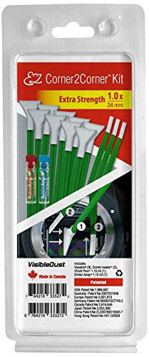 GetUSCart- VisibleDust EZ Corner2Corner Extra Strength Kit with 1.0X Green MXD-100 Vswabs