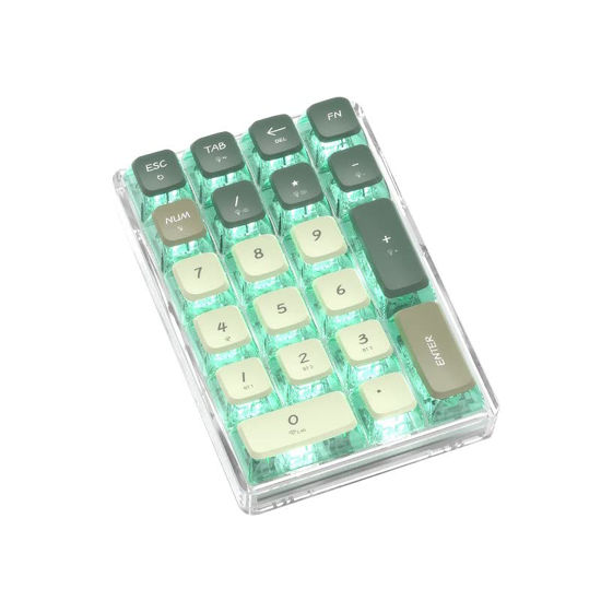 GetUSCart- daixiahu K21 Wireless Three-Mode Transparent External ...