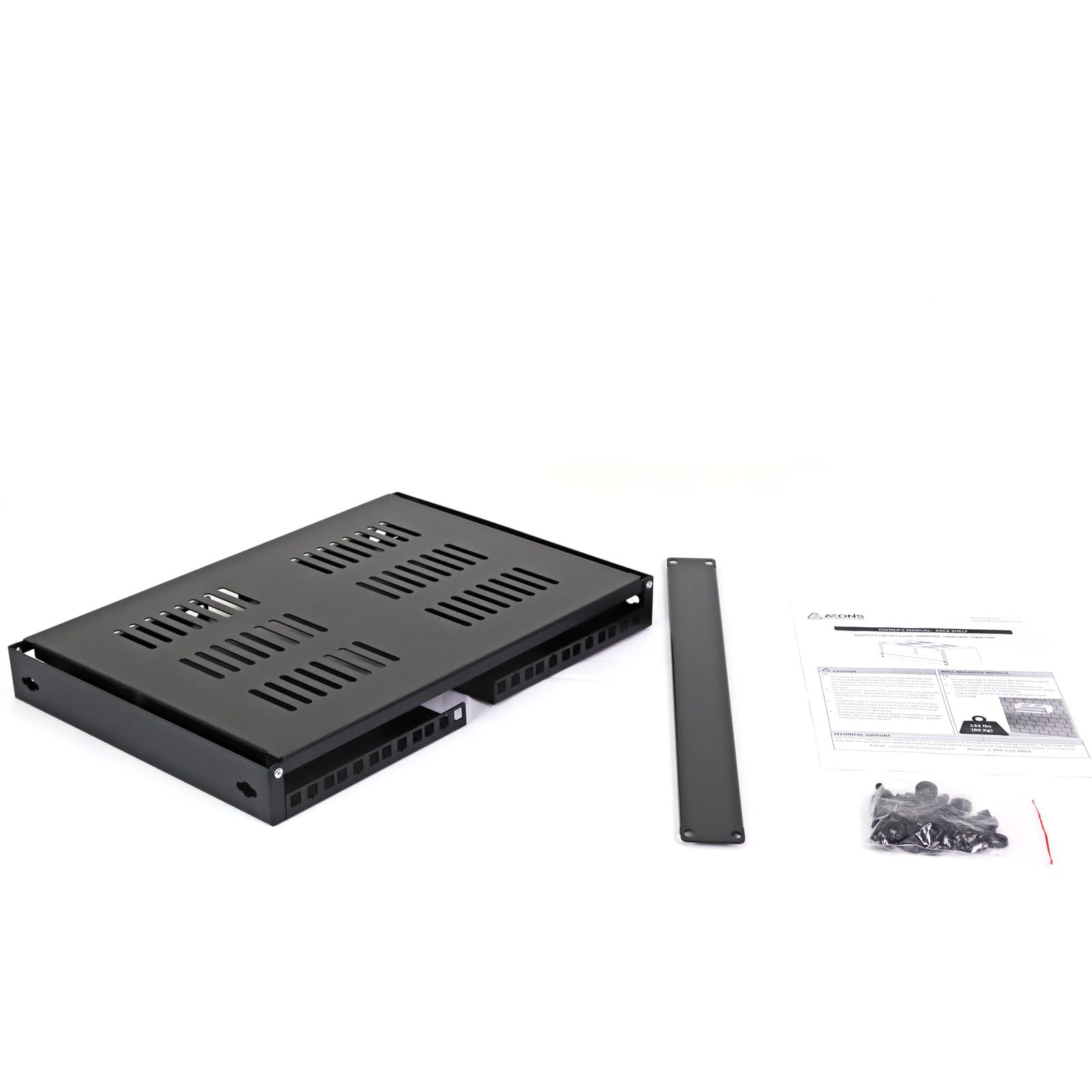 GetUSCart- AEONS 4U Wall Mount Reinforced Bracket Network Rack Low ...