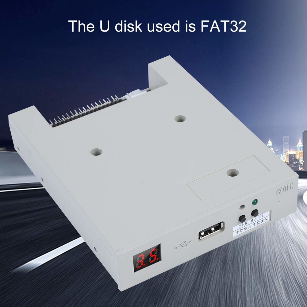GetUSCart- Floppy Disk Drive,SFR1M2-FU 1.2MB USB SSD Floppy Drive ...