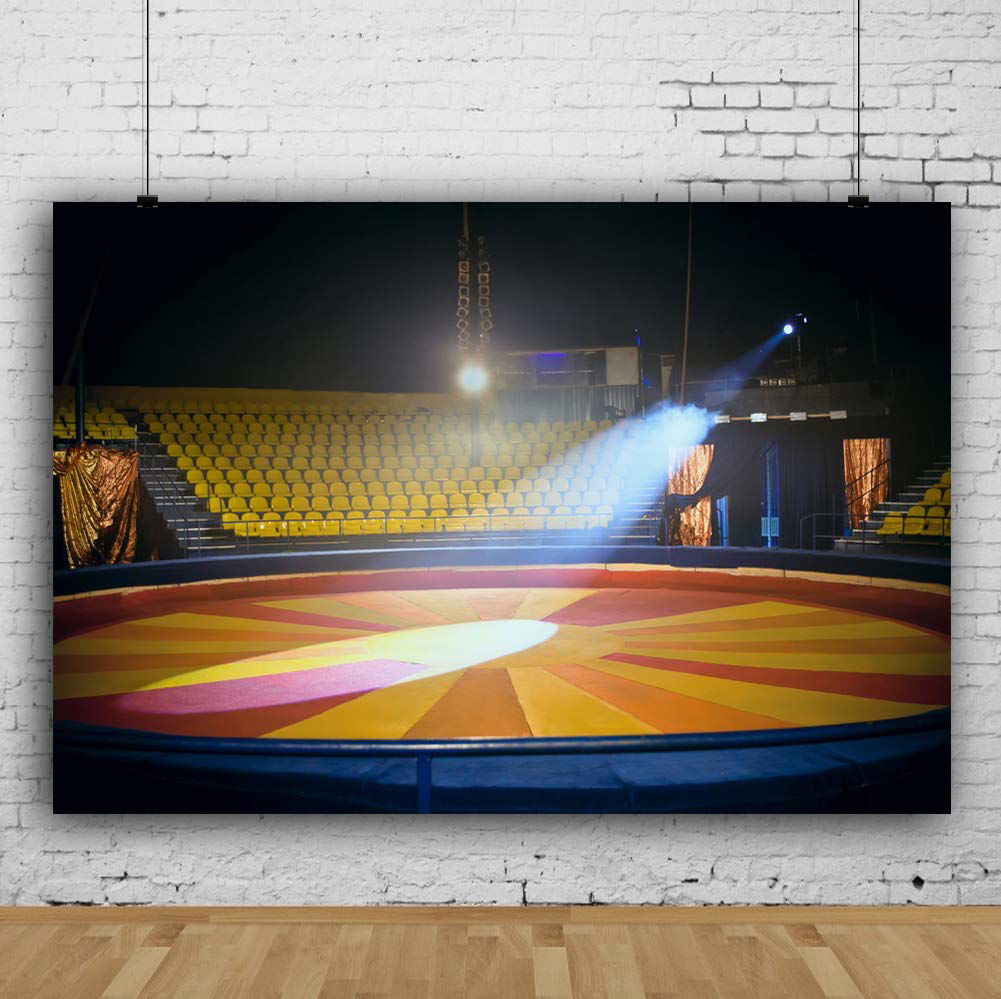 GetUSCart- Leyiyi Stage Magic Show Circus Act Backdrop 10x8ft ...