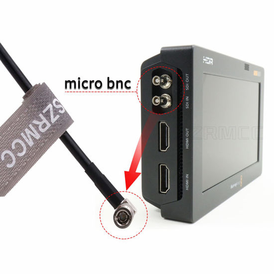 GetUSCart- SZRMCC High Density HD Right Angle Micro BNC Q4 to Standard ...
