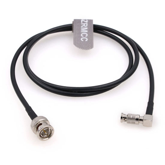 GetUSCart- SZRMCC High Density HD Right Angle Micro BNC Q4 to Standard BNC 75 Ohm UHD 4K Video ...