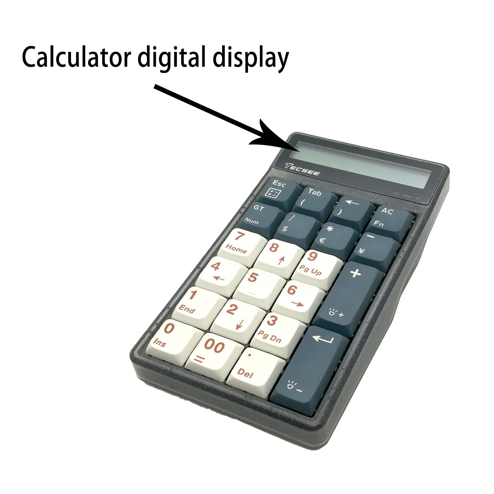 GetUSCart- Tecsee Bluetooth Numeric Keypad, Mechanical USB 2.4G ...