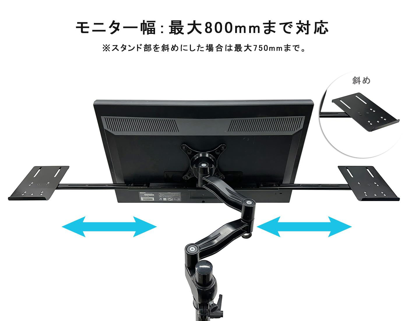 GetUSCart- Nagao Seisakusho NB-SPKR-VESA Speaker Stand Compatible with ...