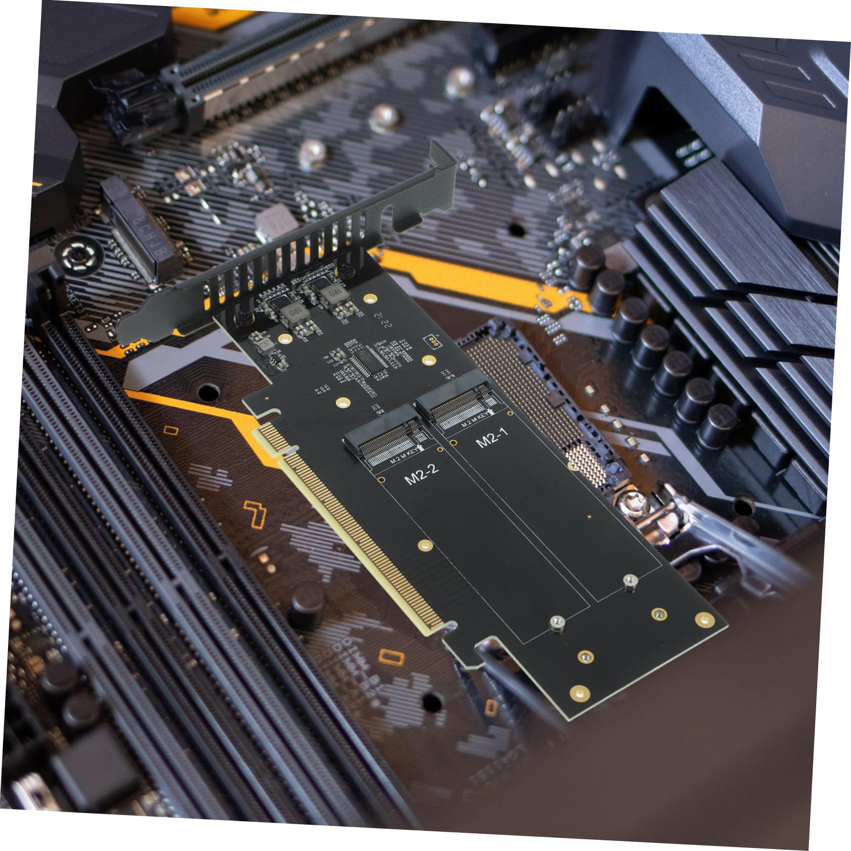 GetUSCart- SOLUSTRE Riser Card M.2 Ssd Adapter for Mainboard Nvme to ...