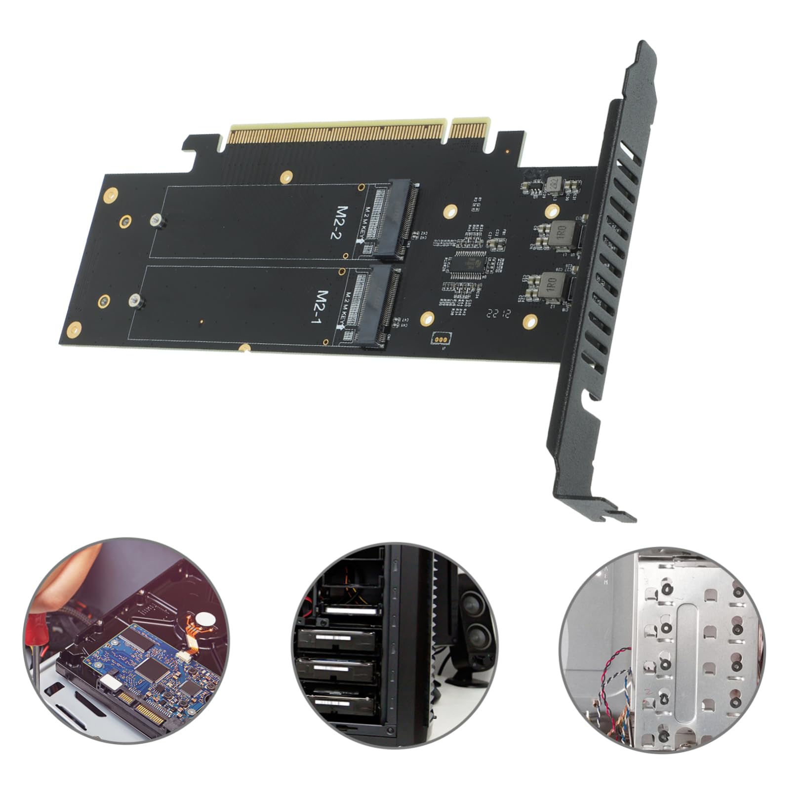 GetUSCart- SOLUSTRE Riser Card M.2 Ssd Adapter for Mainboard Nvme to ...