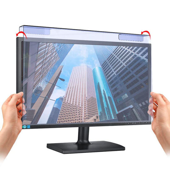 GetUSCart- [BISEN] Fit for Desktop PC Monitor 24 inch (16:9) Blue Light ...