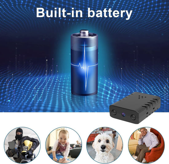 GetUSCart- Smallest Wireless Camera,HD1080P WiFi Security Camera,1.5 ...