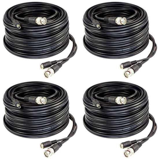 GetUSCart- FIVE STAR Cable RG59 Siamese Cable for AHD, TVI, CVI and HD ...