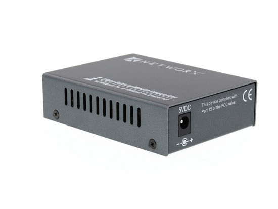 GetUSCart- Fast Ethernet Fiber Media Converter - UTP to 100Base-FX - LC ...