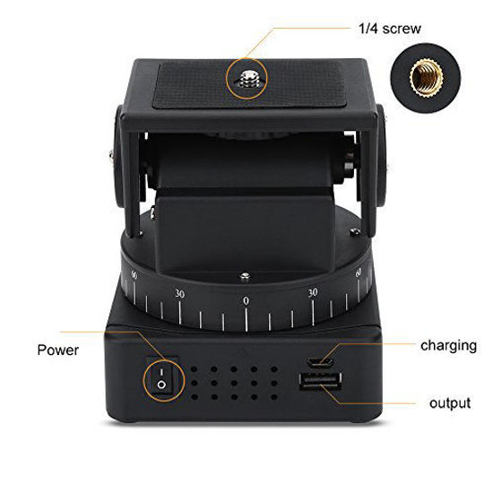 GetUSCart- YT-260 Motorized Camera Pan Tilt Head Camera Pan Head ...