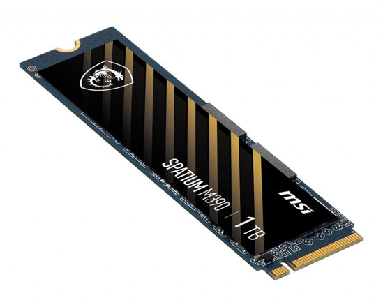 GetUSCart- MSI SPATIUM M390 NVMe M.2 1TB Internal Gaming SSD PCIe Gen3 up to 3300MB/s 3D NAND Up ...
