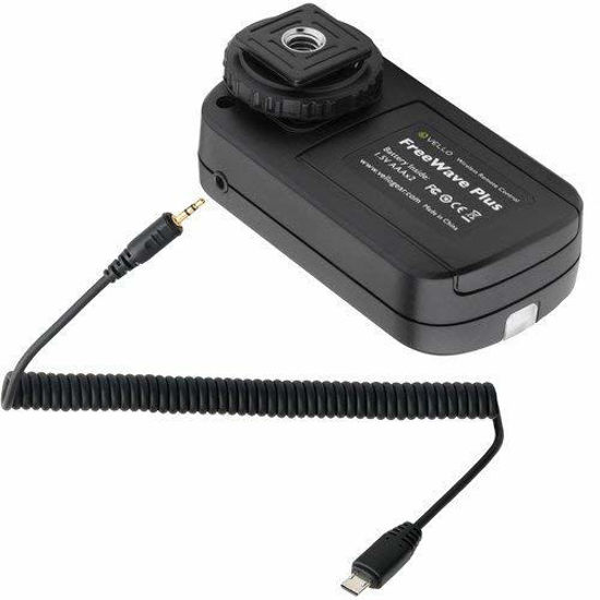 GetUSCart- Vello FreeWave Plus Wireless Remote Shutter Release for Sony Multi-Terminal