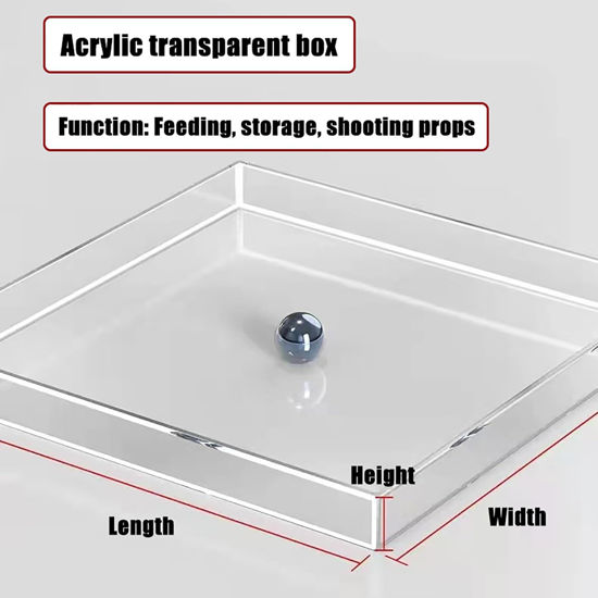 GetUSCart- Transparent Acrylic Water Tank Shallow Sink Shooting Props ...