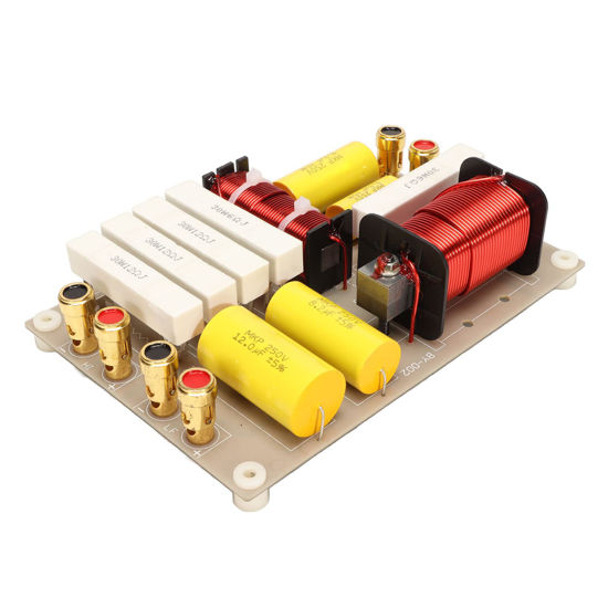 GetUSCart- 2 Way Crossover Filters, 800W Audio Crossover Filter, Treble ...