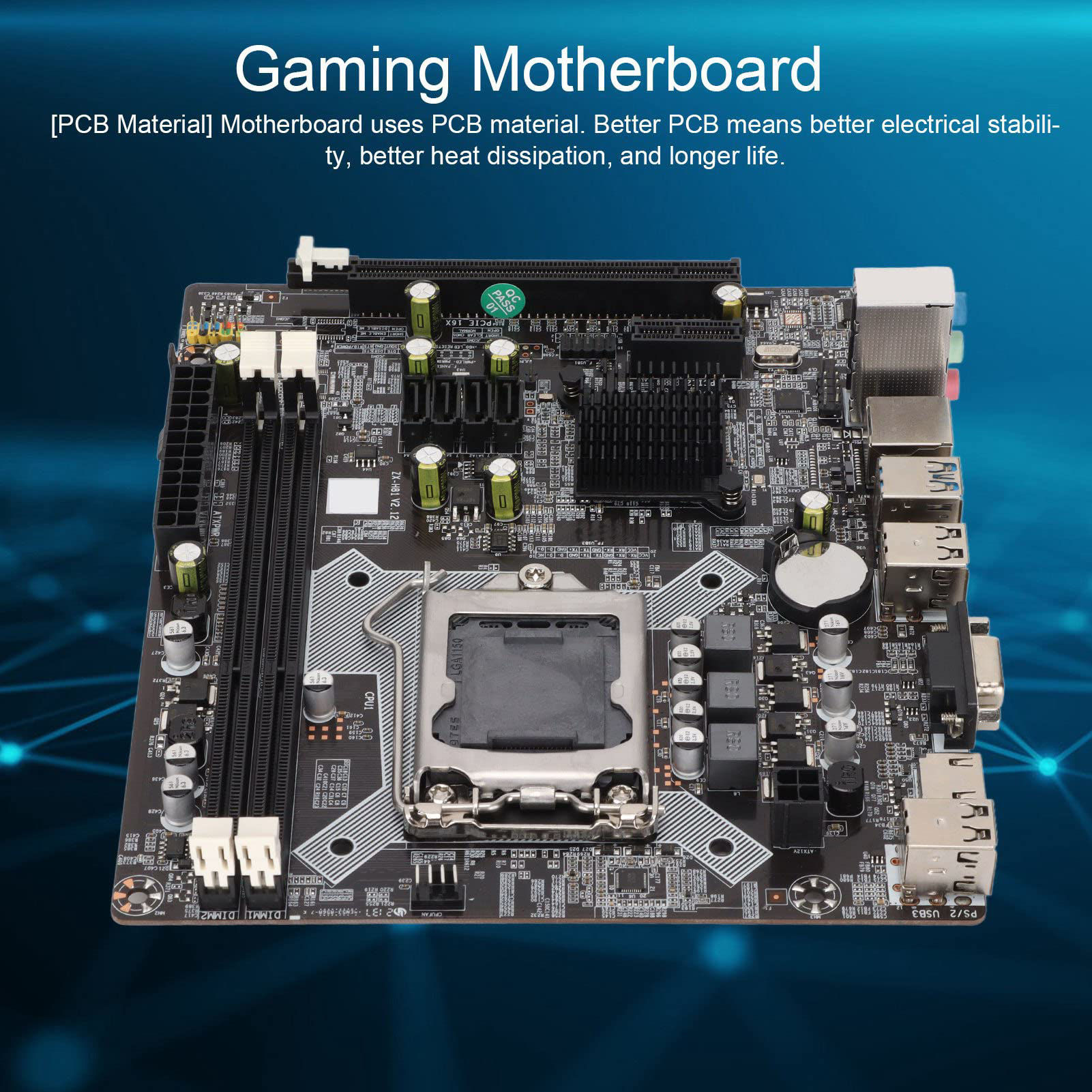 GetUSCart- Gaming Motherboard, CPU LGA 1150 Socket Computer ...
