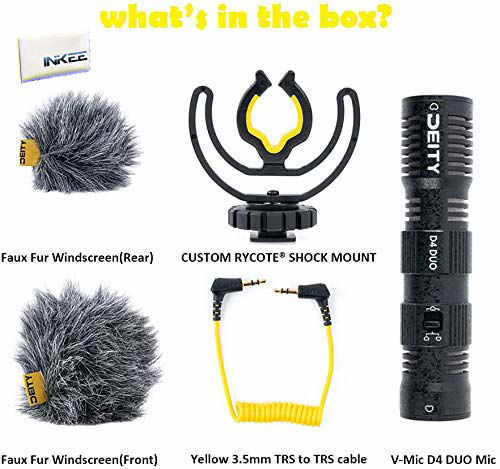 GetUSCart- Deity Microphones V-Mic D4 DUO Dual Cardioid Camera Microphone