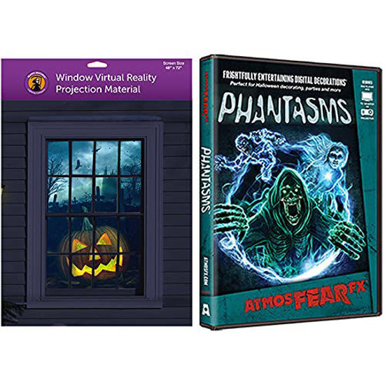 GetUSCart- AtmosFearFx Halloween DVD with 48" x 72" White Reaper ...
