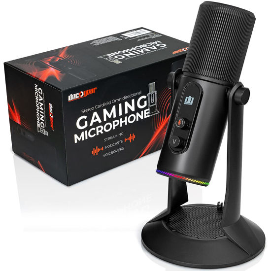 GetUSCart- Deco Gear PC Microphone for Gaming, Streaming, Singing ...