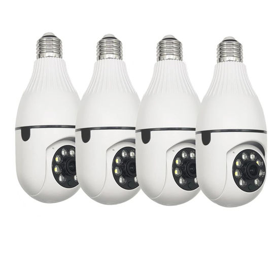 GetUSCart- EVERSECU HD 2K 3.0MP Wireless PTZ Security Camera with E27 ...