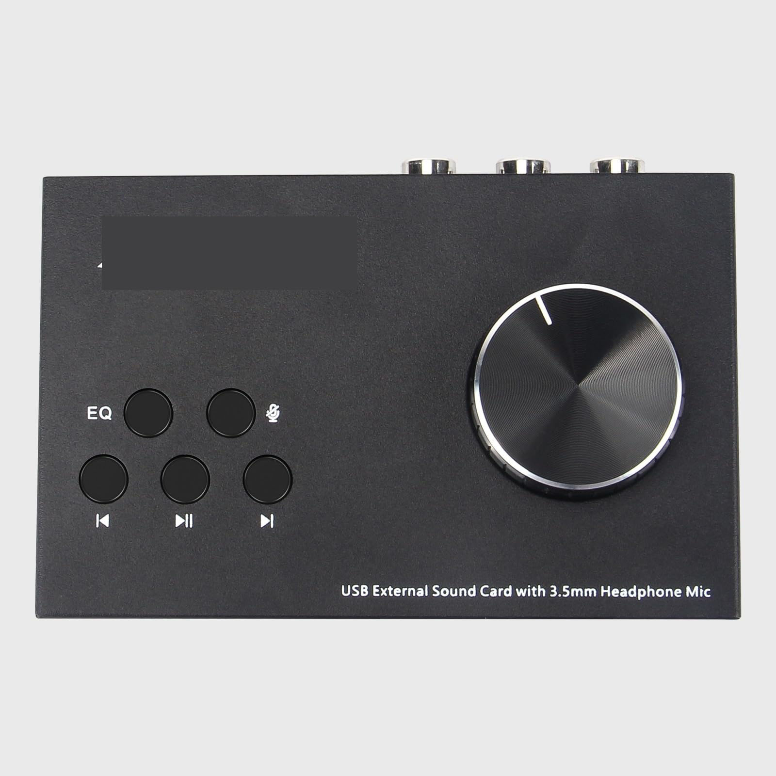 GetUSCart- USB External Sound Card with 3.5mm Headphone Mic Interface Volume Control T10 ...