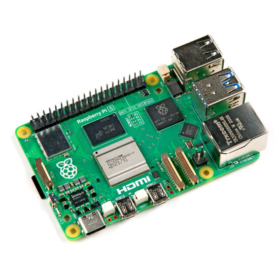 GetUSCart- Vis Viva Raspberry Pi 5, Single Board Computer, 8GB RAM, 2.4GHz 64-bit Quad-core Arm ...