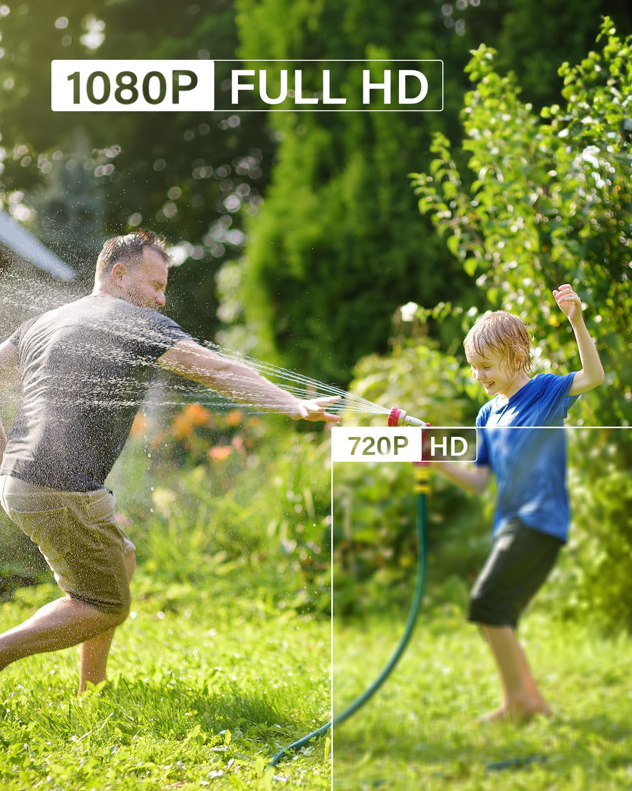 GetUSCart- ANNKE (4 1080P Security Camera Kits with Smart Dual Light ...