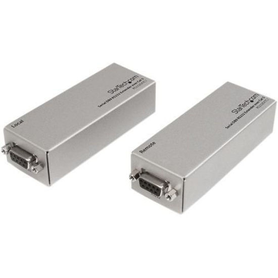 GetUSCart- StarTech Db9 Rs232 Over Cat 5 Serial Extender, Silver Rs232extc1