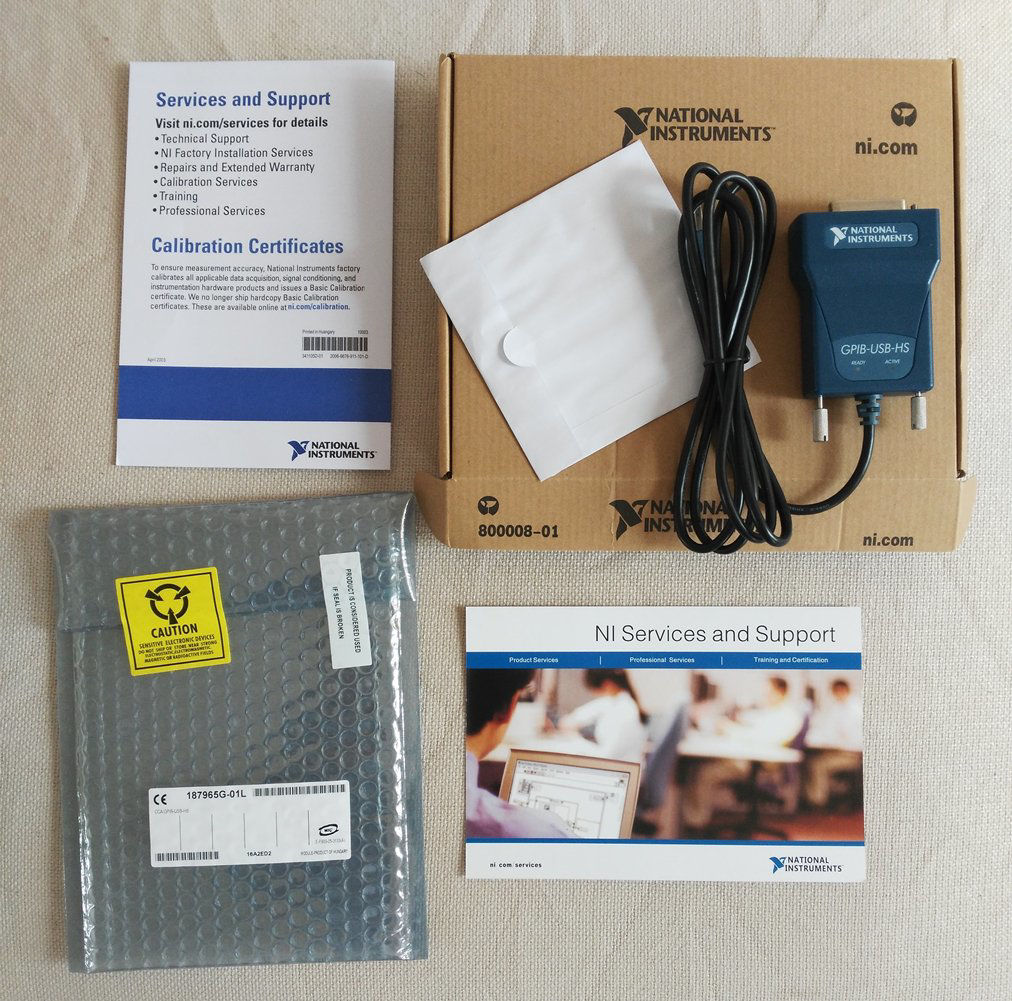 GetUSCart- GPIB-USB-HS NI IEEE-488 Interface Adapter Controller