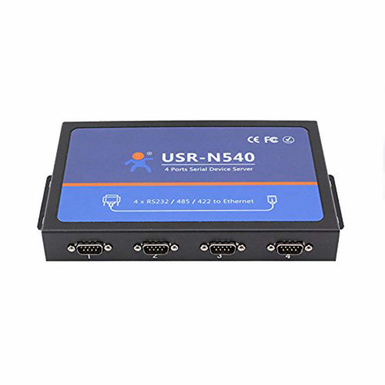 GetUSCart- 4 Serial Port RS232/RS485/RS422 to Ethernet Converter