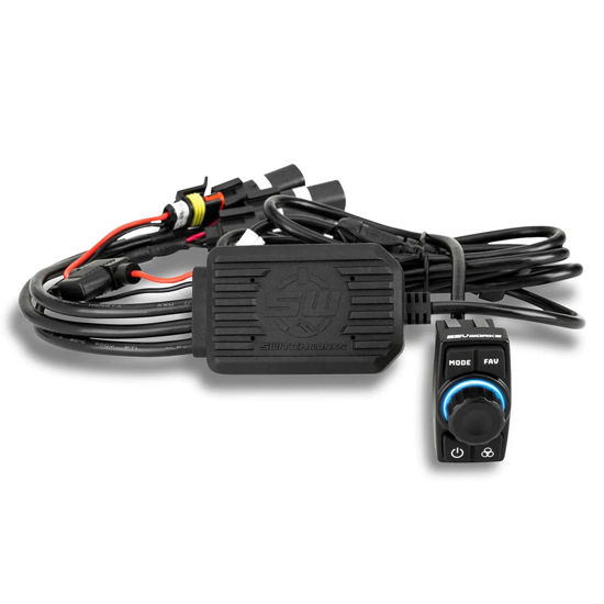 GetUSCart- SSV Works LIT-CC Rocker Switch RGB LED Controller Command Center