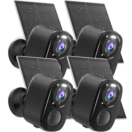 GetUSCart- Rraycom Security Cameras Wireless Outdoor with Solar Panel ...