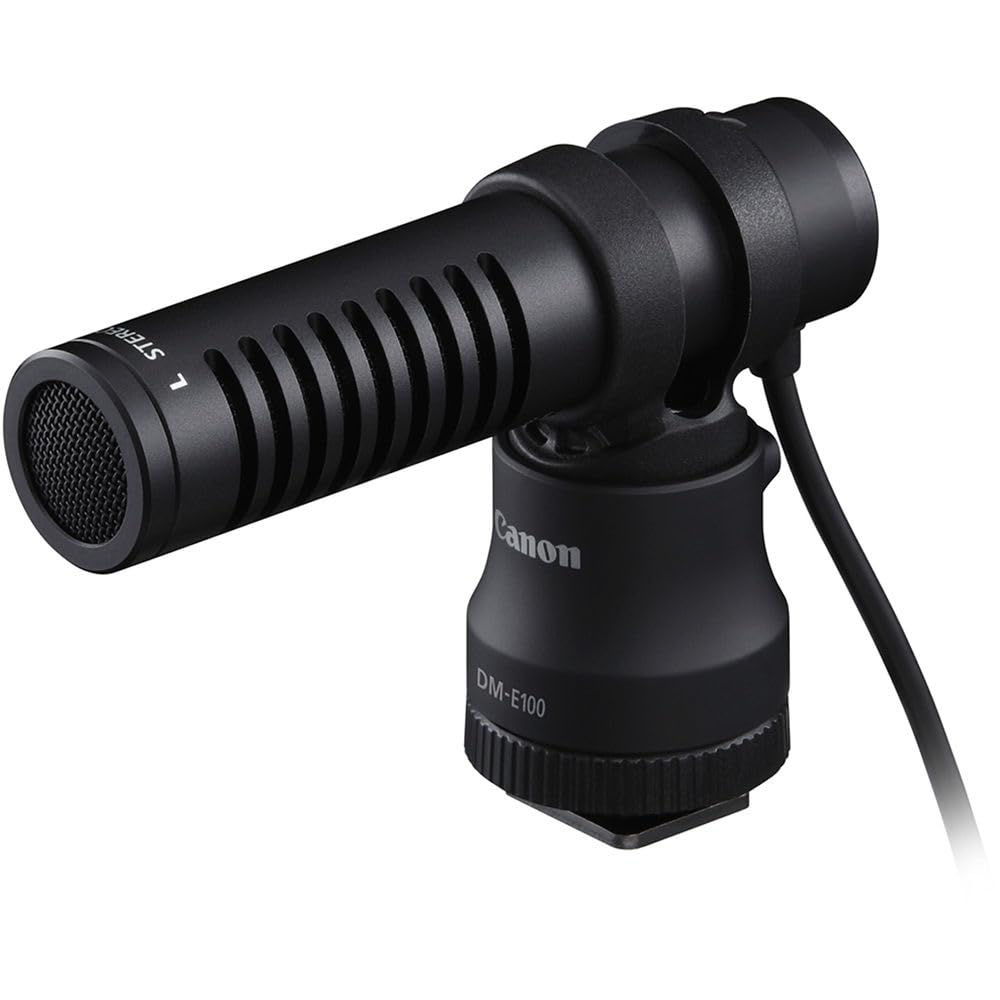 GetUSCart- Canon DM-E100 Directional Microphone (4474C001) + 64GB Ultra ...