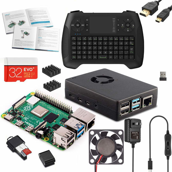 GetUSCart- Vilros Raspberry Pi 4 2GB Complete Desktop Kit with Mini ...