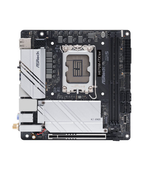 GetUSCart- ASRock H670M-ITX/ax Intel H670 Series CPU (LGA1700 ...