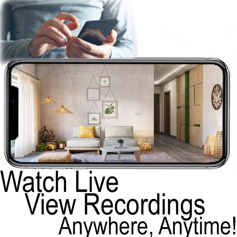 GetUSCart- SecureGuard 4K Ultra HD Wi-Fi Functional Wall Outlet ...