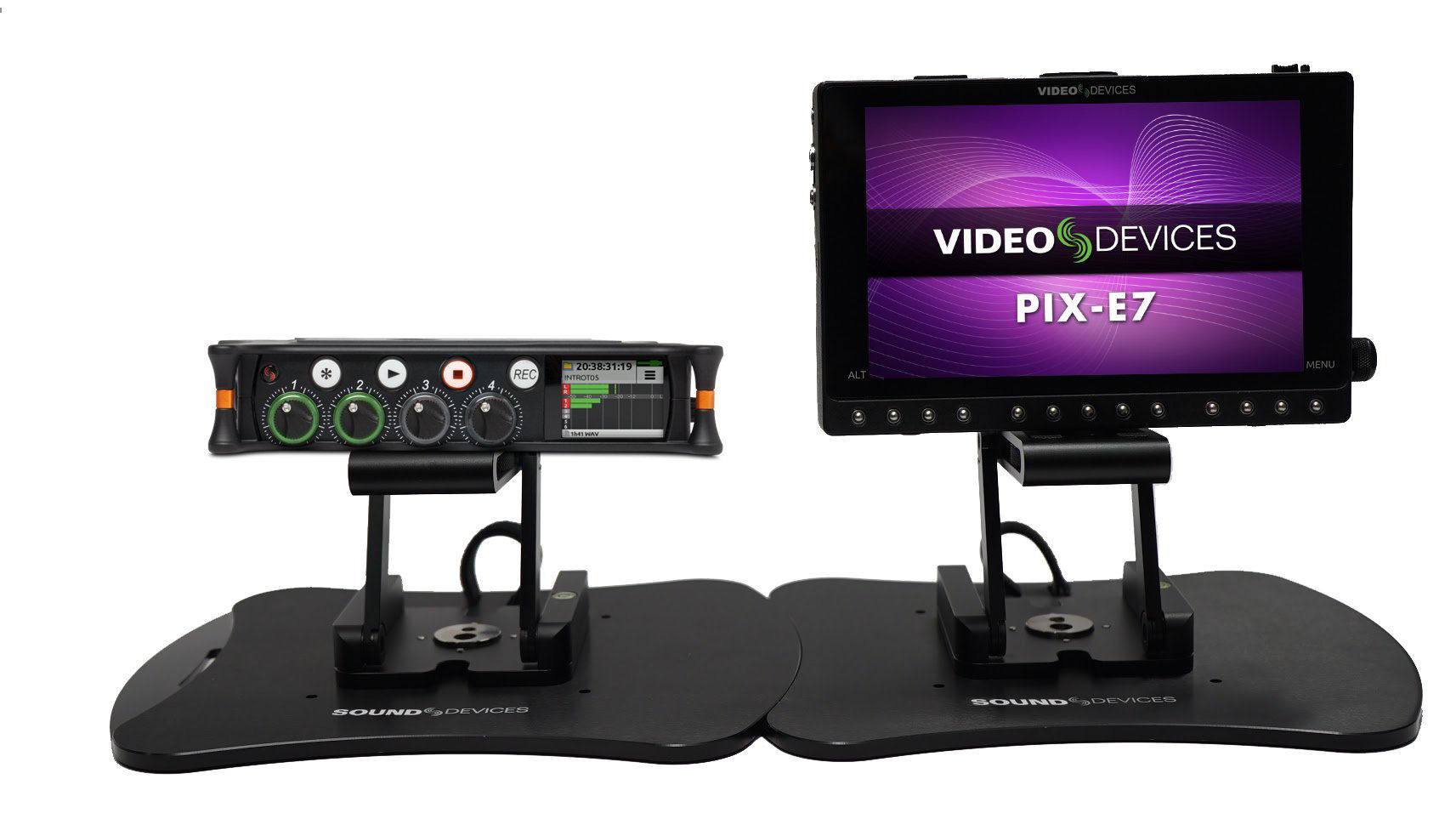 GetUSCart- Sound Devices PIX-Base Mounting Accessory for MixPre Series ...