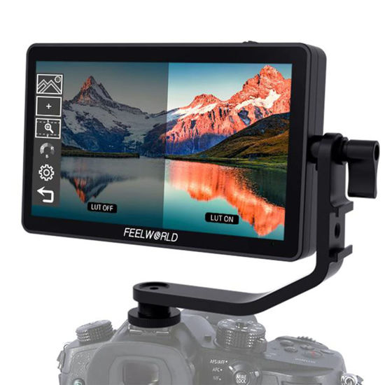 GetUSCart- FEELWORLD F6 Plus V2 6 Inch 3D LUT DSLR Camera Field Monitor ...