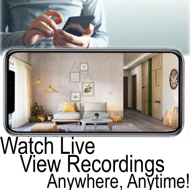 GetUSCart- SecureGuard 4K Ultra HD Wi-Fi Functional Wall Outlet ...