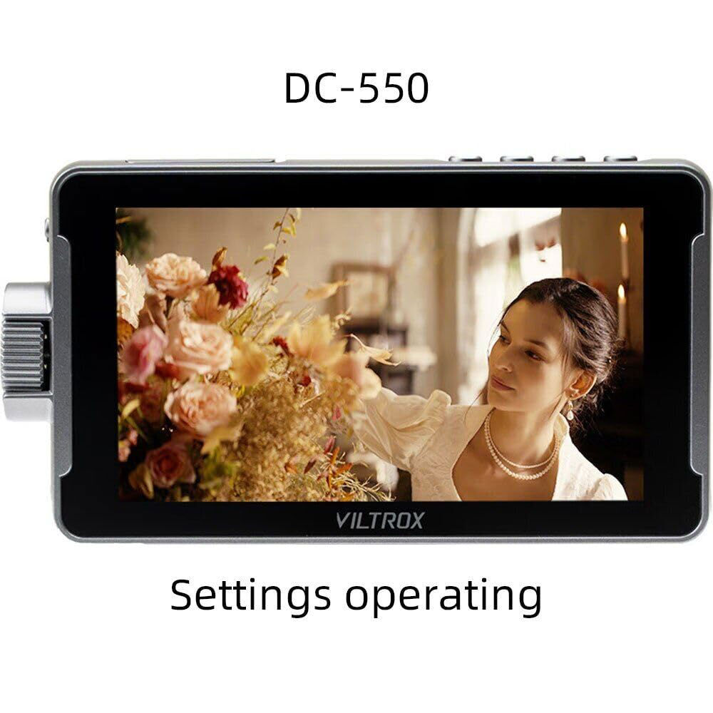 GetUSCart- VILTROX DC-550 Pro Professional 1200nit 5.5" LCD Monitor, HD ...