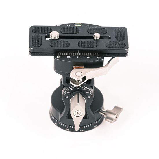 GetUSCart- Leofoto VH-LR Monopod Head, Lever Release, Bubber Level, Two ...