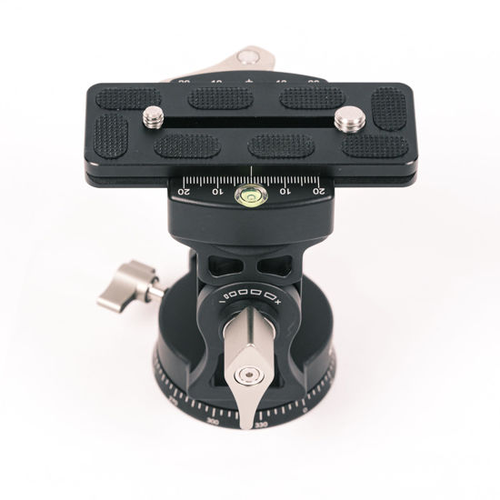 GetUSCart- Leofoto VH-LR Monopod Head, Lever Release, Bubber Level, Two ...