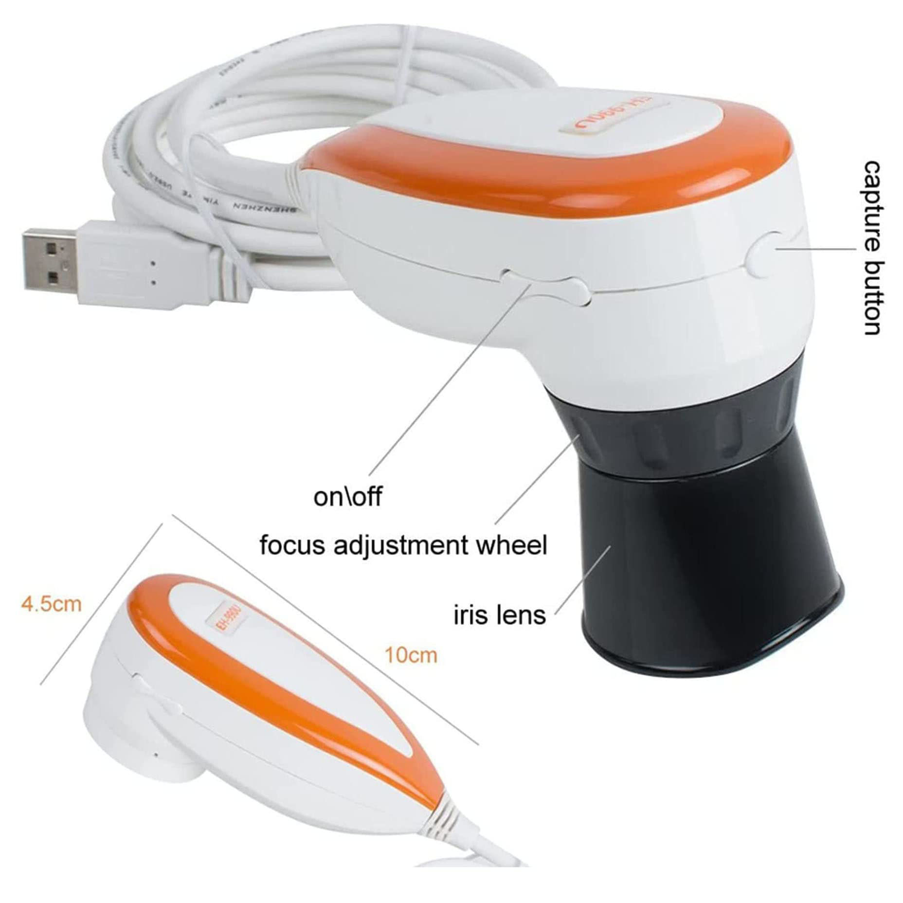 GetUSCart- QXIUDDYS Iridology Camera Analyzer, Iris Analysis Camera, 5. ...