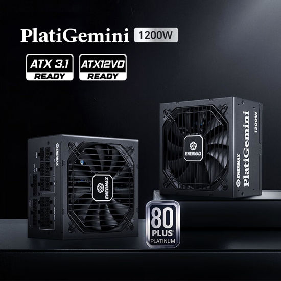 GetUSCart- ENERMAX PlatiGemini 1200W, ATX 3.1 & ATX12VO Standard, PCIe ...