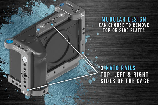 GetUSCart- KONDOR BLUE FX3 / FX30 Cage with Top Handle Compatible with ...