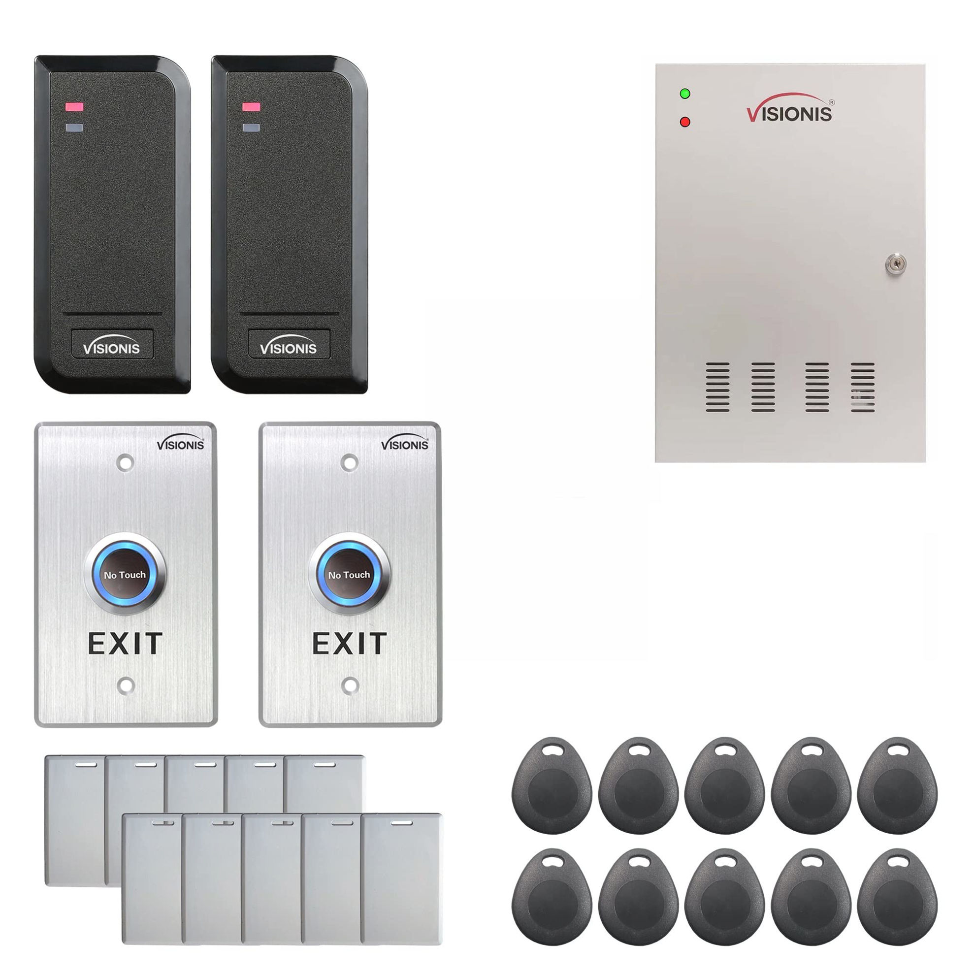 GetUSCart- Visionis FPC-6130 Two Doors Access Control Time Attendance TCP/IP Wiegand Controller ...