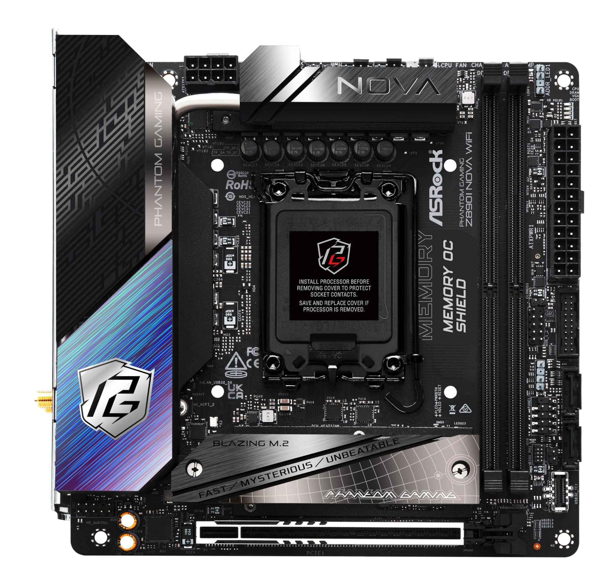 GetUSCart- ASRock Intel Core Ultra Z890 LGA1851 RL-ILM Mini ITX ...