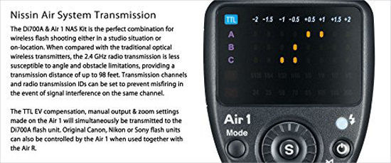 GetUSCart- Nissin Di700A Flash + Nissin Air 1 Wireless Radio Commander ...