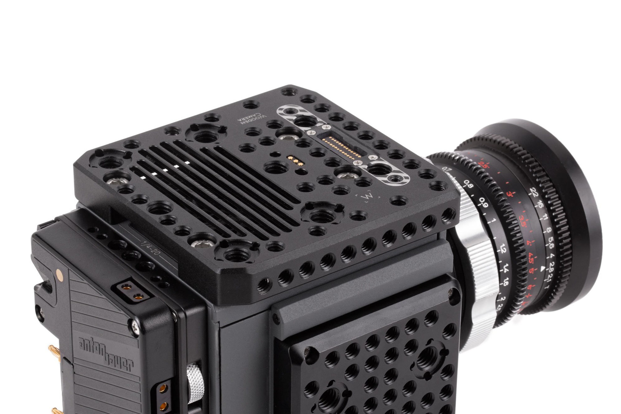 GetUSCart- Wooden Camera Pass Through Top Plate for RED Weapon, Scarlet ...